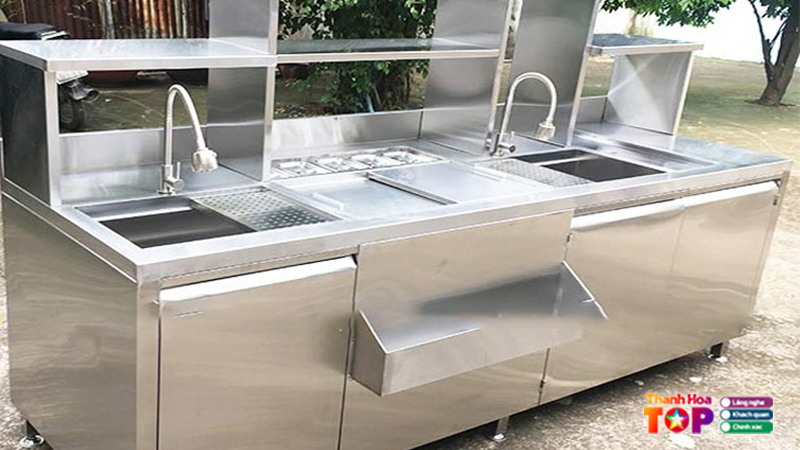 Top 5+ địa chỉ cung cấp quầy pha chế inox Thanh Hóa chất lượng